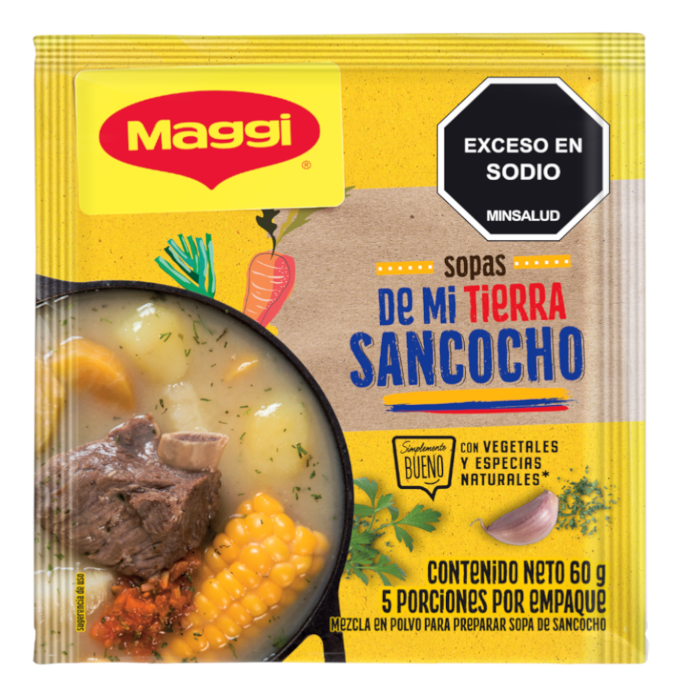 Sopa Sancocho Maggi 60Gr | SuperBooM